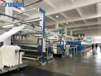 China 2000mm 5-100m/Min Fleece Fabric Raising Machine Stenter Fabric Finishing Machine for sale