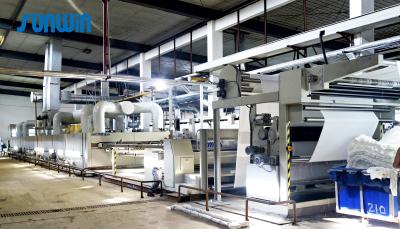 China 8 Chamber Single Padder Automatic Weft Straightener Machine Stenter Finishing Process for sale