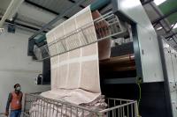 China 5-35m/Min Industrial Tumble Dryer Machine Towel Textile Finishing Equipment for sale