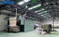 China Steam Heated Continuous Tumble Drying Machine Machine  Towel Finishing Textile Dryer for sale