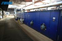 China Tumble Dryer Cloth Finishing 185KW Hot Air Stenter Machine For Woven Fabrics for sale