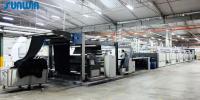 China Automatic Weft Straightener Heat Setting Fabric Stenter Machine Gas Heated for sale