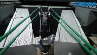 China Automatic Weft Straightener Heat Setting Fabric Stenter Machine Gas Heated for sale