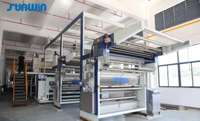 China Steam Heat Textile Dyeing Stenter Finishing Machine 2800mm 100m/Min for sale