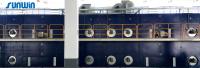China Steam Heat Textile Dyeing Stenter Finishing Machine 2800mm 100m/Min for sale