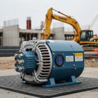 China 10KW Single Phase Brushless Alternator with Class H Insulation for Diesel Generators for sale
