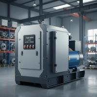China 1500RPM 10kW Brushless Diesel Generator Alternator Cast Iron Housing 50Hz AC Single Phase for sale