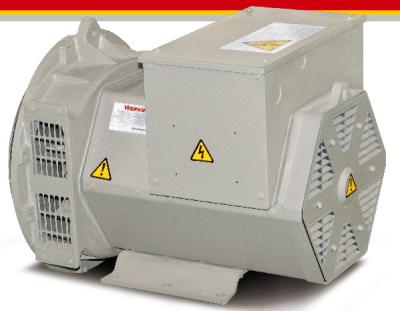 China AVR SX460 16kW/20kVA Three Phase Brushless Alternator - 110V-690V, 1500/1800 RPM for sale