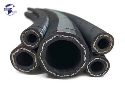 China 3/8 Inch Steel Wire Braided Hydraulic Hose Pipe Reinforced Flexible Rubber Hose for sale