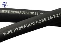 China Single Steel Wire Braid Reinforcement SAE 100 R1 Hydraulic Cooling Fuel System High Pressure Hoses for sale
