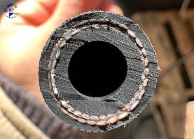 China EN 854 2TE High Pressure Hydraulic Hose Flexible Wire Braided Rubber Hose Pipe for sale