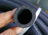 China Oil/Water Resistant Rubber Cover Textile Wire Braided Flexible Hydraulic Hose  EN 854 2TE for sale
