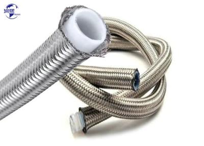 China Lightweight Heat Resistant R14 Flexible PTFE Lined Hose with Steel Braided Cover for sale