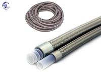 China Smooth/Corrugated Flexible Braided Stainless Steel Wire PTFE Lined Hose R14 for sale