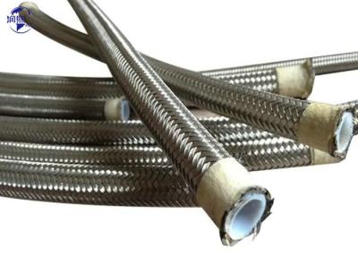 China High Temperature Resistant SAE 100 R14 Flexible Stainless Steel PTFE Lined Hose for sale