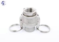 China Camlock Type Hose Pipe Fittings Stainless Steel Aluminum Brass Quick Release Coupling for sale