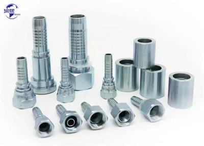China Metric High Pressure Gas Line Fittings Hydraulic Galvanized 1 2 Inch Air Hose Fitting for sale