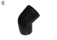 China Custom Cold Air Intake Elbow Reinforced 45 90 135 Degree Silicone Rubber Elbow for sale