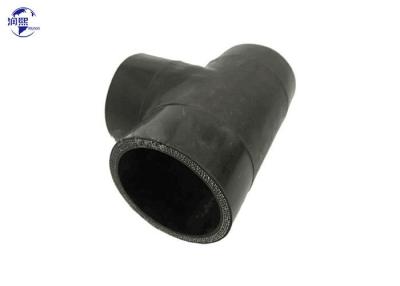 China Equal Tee Supplier Auto Air Intake Turbocharger Silicone Rubber Hose Fitting for sale