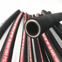 China Wire Braid Ultra High Pressure Hydraulic Hose Oil Resistant SAE100 R12 for sale