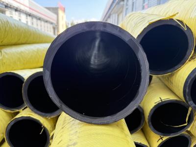 China Tank Truck Mud Concrete Suction And Delivery Wear resistant Rubber Hose for sale