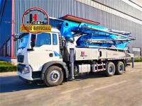 China 38m JIUHE brand Concrete Pump Truck of Small Diesel Concrete Pump JHZ5264THB-38 for sale