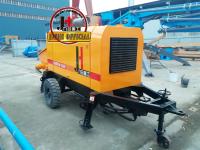 China JIUHE DHbts 40m3/H Small Diesel Concrete Pump For Building Construction for sale