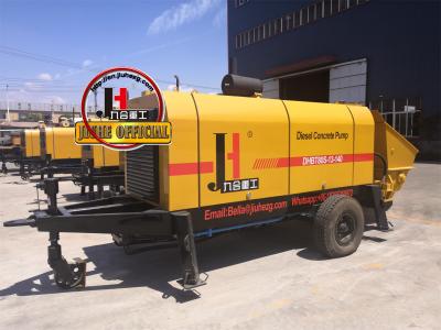 China 50m3/H 60m3/H 80m3/H Concrete Trailer Pump HBT50 HBT60 HBT80 For Concrete Pumping Work for sale