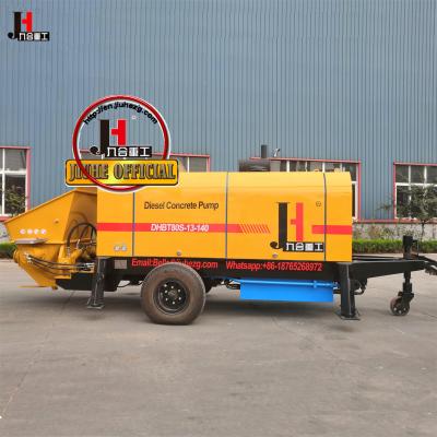 China HBT6013K 60m3/H Diesel Stationary Trailer Mounted Concrete Pump for sale