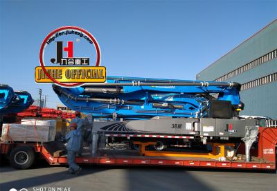 China Boom Concrete Pump JIUHE Brand 38m Concrete Boom Pump Without Truck On Sale for sale