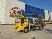 China 25m Aerial Lift Truck Aerial Work Platform With Telescopic Boom Truck Mounted Aerial Working Platform With Bucket for sale