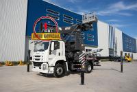 China 38m Bucket Truck Aerial Working Platform Truck Mounted High-Altitude Operation Truck for sale