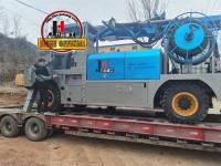 China JIUHE Factory Price Truck Mounted Shotcrete Machine Right Drive Line Concrete Pump Truck Mounted Wet Shotcrete Machine for sale