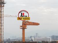 China JIUHE HG28B 28 Meters Zoomlion Concrete Pump Placing Boom 3 Section Boom Concrete Boom Placer for sale