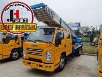 China JIUHE Brand New JMC Double Row 32M 36M Bucket Truck Aerial Ladder Truck Hydraulic Telescopic Furniture Lifting Truck for sale