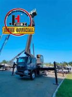 China China Truck Plus Aerial Work Platform JIUHE Bucket Lift Truck 21m 23m 25m 29m 38m 45m Aerial Operation Truck for sale