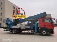 China JIUHE 45VK Aerial Platform Truck With HOWO Chassis High Height Work Operation Truck for sale