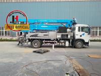 China JIUHE 30m HB30K Small Concrete Pump Diesel Truck 230*1600mm 25time/Min 100cbm/H Eruo III Provided 100m3 for sale
