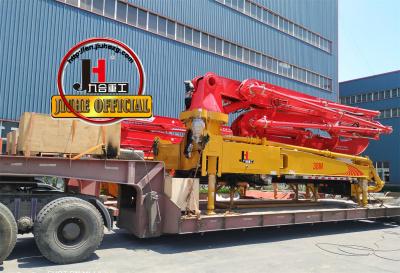 China Truck Concrete Boom Pump JIUHE Brand 38m Concrete Boom Pump Without Truck for sale
