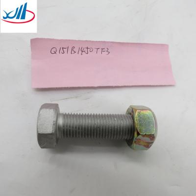 China Original XCMG Spare Parts truck auto engine parts Hexagon head bolt Q151B1450TF3 for sale