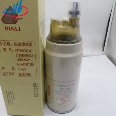 China Iron Great Wall Spare Parts Fuel Filter FS1000 / P551103 DIFA6118 for sale