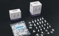 China Cable Clips plastic round and flat type for fixing wire with nail for sale
