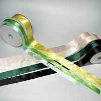 China Green Recyclable Polyester Ribbon Eco Friendly White Poly Ribbon for sale