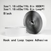 China 2 Rolls Hook and Loop tapes with Self Adhesive | All Sizes for option | Heavy Duty Fastener Excellent Grip | Suitable for Curtains, Car Mats, Carpet, Sofa | Home, School, Office, Indoor or Outdoor Use for sale