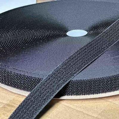 China 25 Meters Self-adhesive Hook and Loop Tape in Polyester/Nylon for Multipurpose Fastening for sale