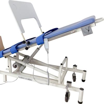China medical hospital disabled tilt table bed physiotherapy equipment for sale