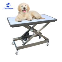 China Acrylic Electrical Lifting Vet Stainless Steel operating table pet exam table electrical operating table for sale