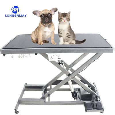 China pet electric hydraulic pet grooming table Dog cat grooming table pet electric adjustable table for vet use for sale