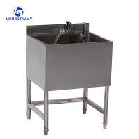 China Stainless steel pet dog washing station bathtub grooming bath for sale