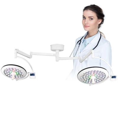 China Veterinary medical celling mounted LED shadowless operating room theater light lamp surgical light R9 for sale